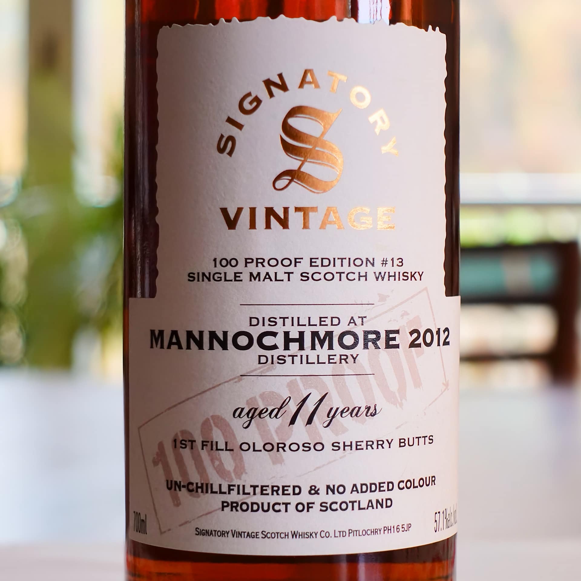 Signatory Vintage 100 Proof Mannochmore Review - The Road to Dram